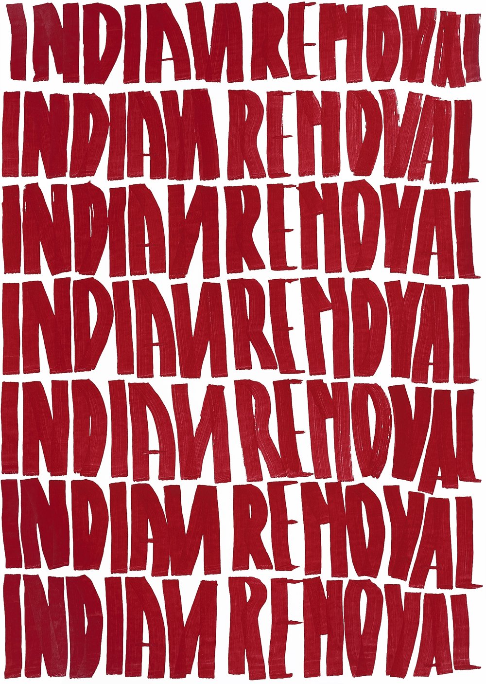 Joe Harjo: Indian Removal Act II: And She Was – The Contemporary at ...